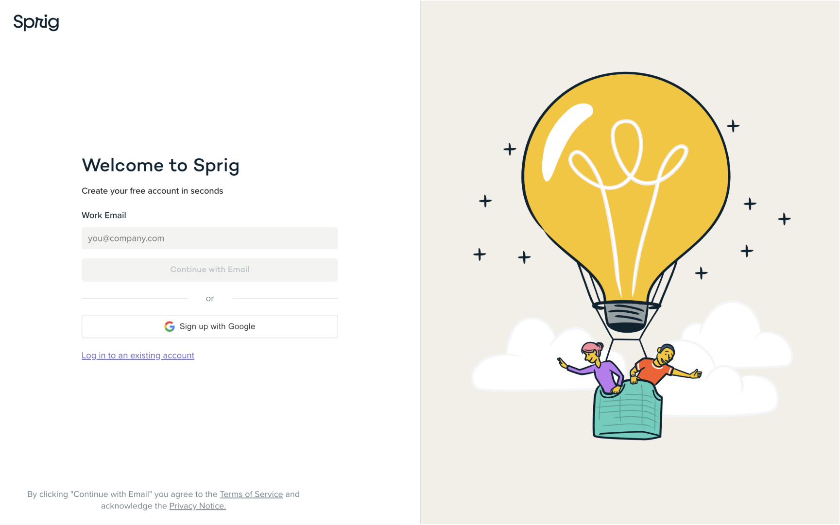 Sprig | UI, UX Design | SaaS | Application Design | saas ui